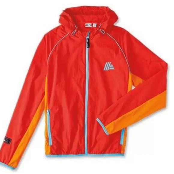 Aldi | Jackets & Coats | Aldis Mens Red And Orange Raincoat | Poshmark